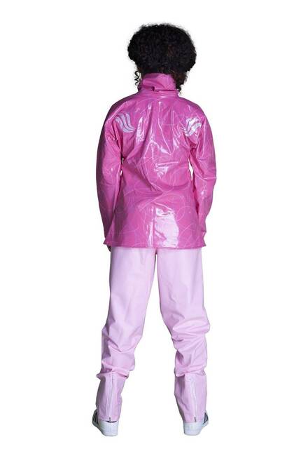 Conjunto Feminino Capa Roupa de Chuva Alba Iara PVC Impermeável ...