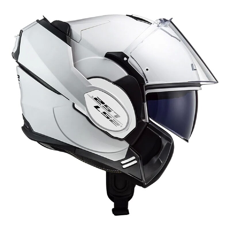 Capacete LS2 FF399 Valiant Mono Color Articulado Preto - Capacete LS2 ...