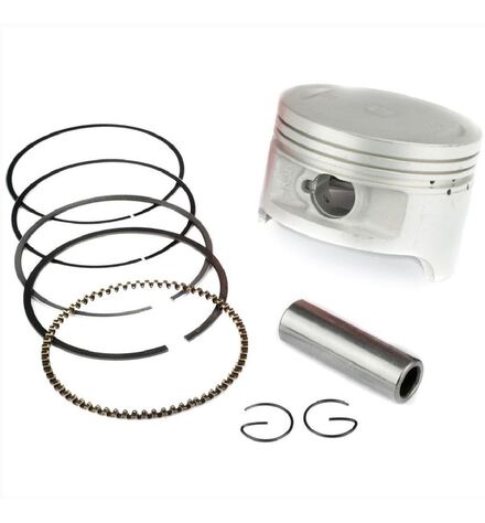 Kit Pistão Com Anéis Honda CBX 200 NX 200 XR 200 Metal Leve 0,25 mm ...